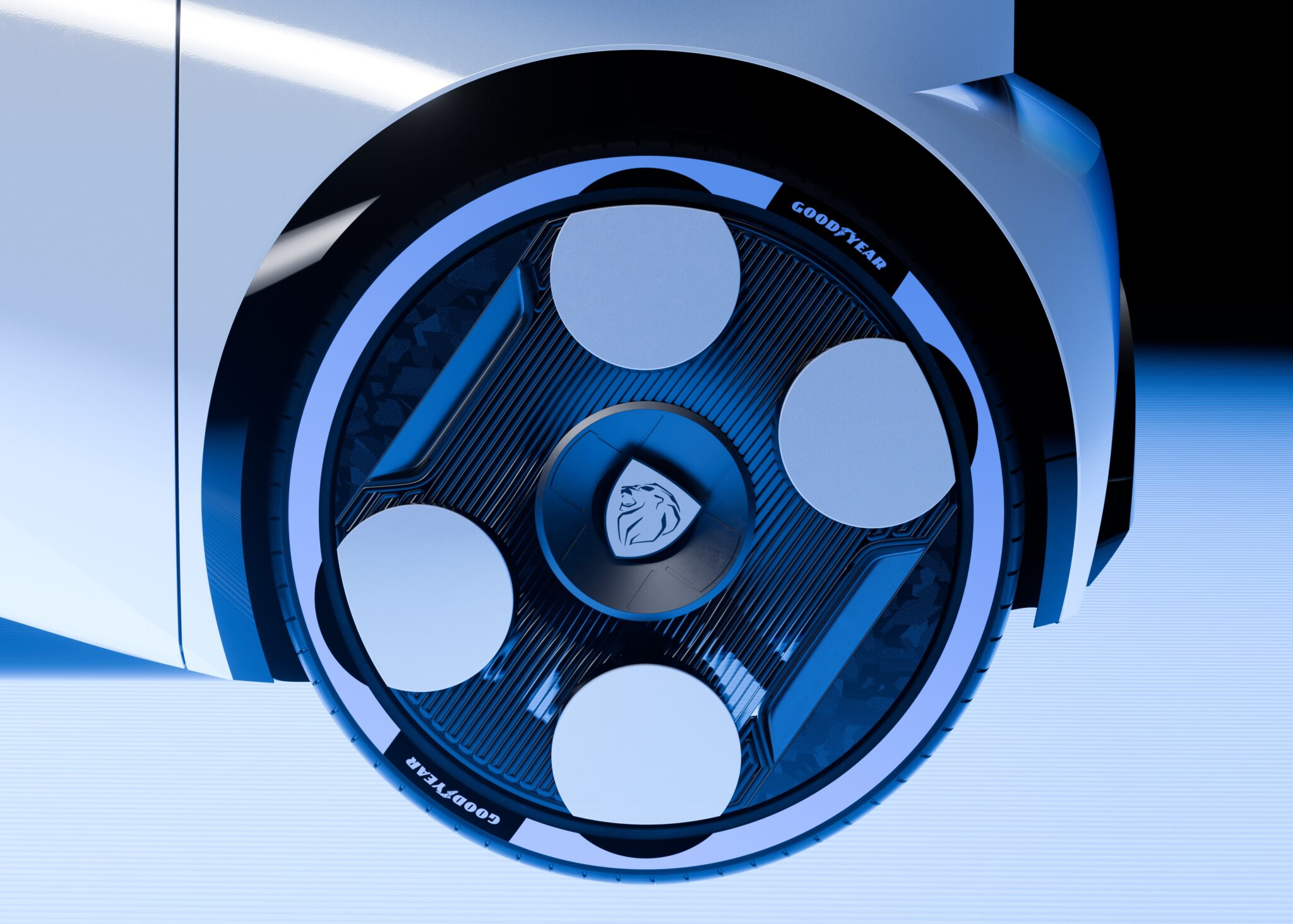 Goodyear SightLine integrated into Peugeot Polygon concept Car ...